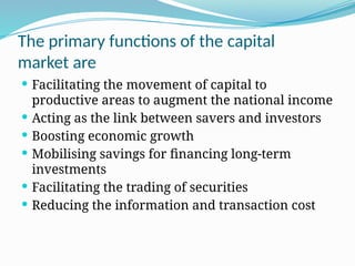 UNIT III-Capital Market Instruments -PPT | PPTX