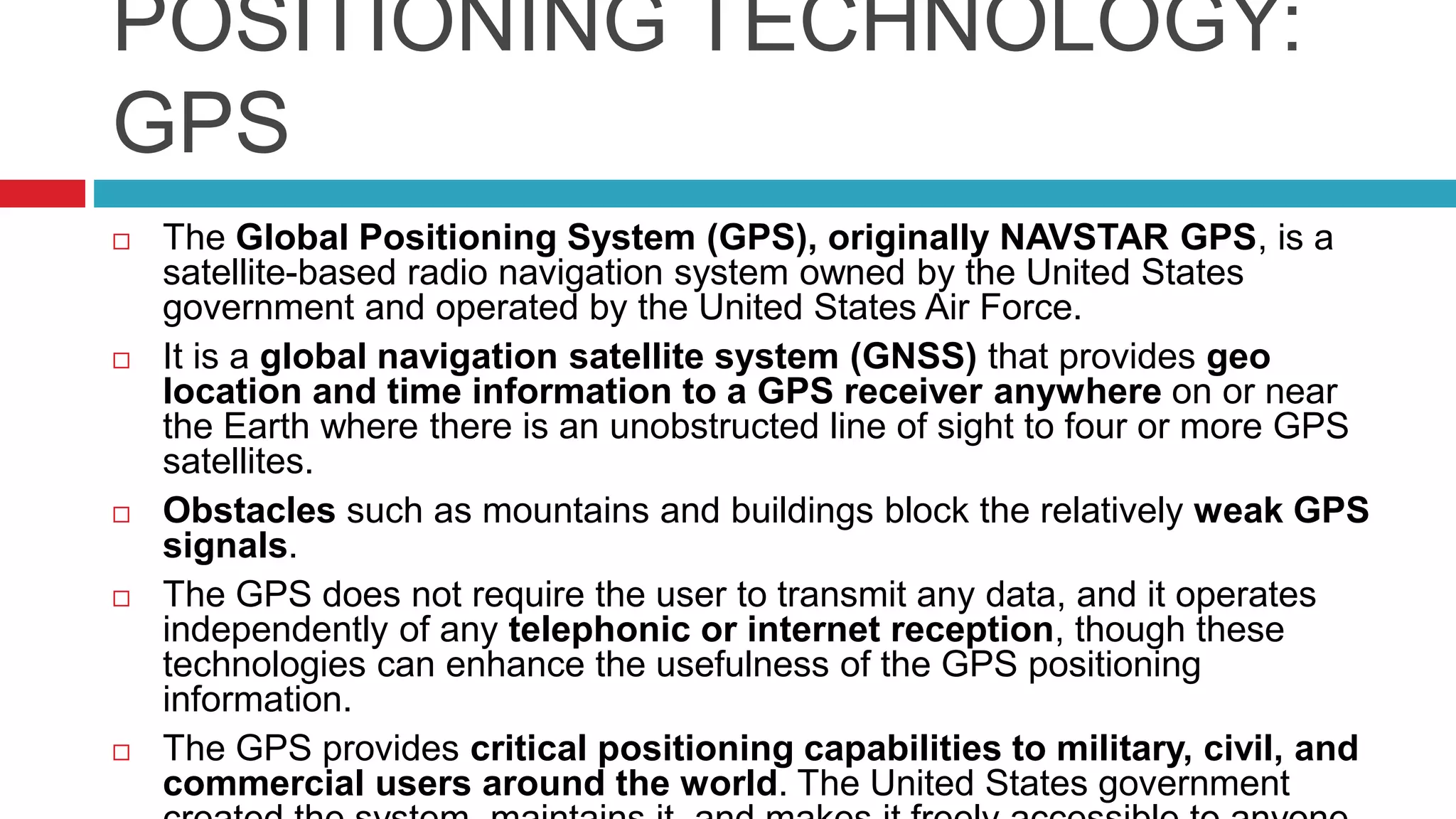 TYBSC IT PGIS Unit III Chapter I Spatial Referencing and Positioning | PPTX