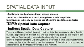 TYBSC IT PGIS Unit III Chapter II Data Entry and Preparation | PPTX