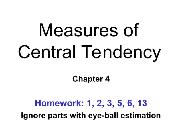 UNIT III -Measures of Central Tendency 1.ppt