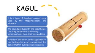 UNIT III - MUSIC OF MINDANAO.pptx | Music | Entertainment