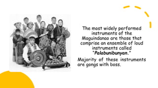 UNIT III - MUSIC OF MINDANAO.pptx | Music | Entertainment