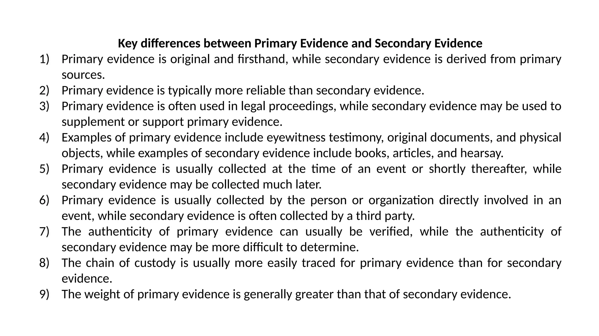 Unit III - Oral and Documentry Evidence.pptx