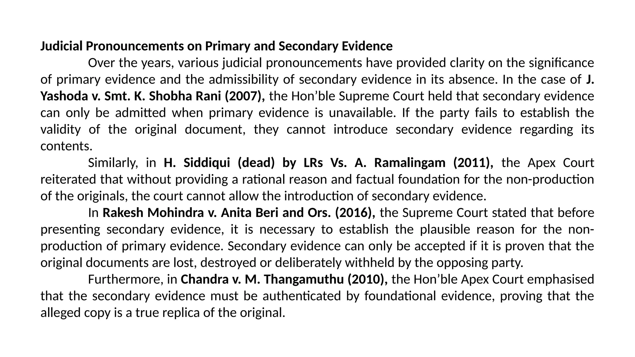Unit III - Oral and Documentry Evidence.pptx