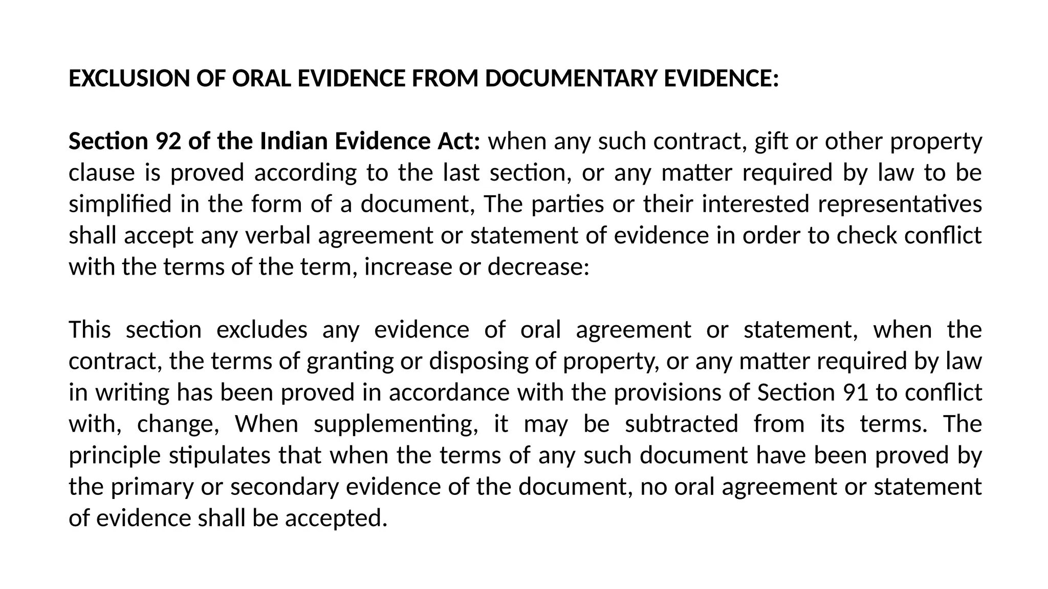 Unit III - Oral and Documentry Evidence.pptx