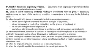 Unit III - Oral and Documentry Evidence.pptx