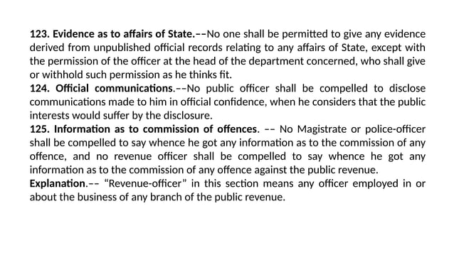 Unit III - Privileged Communications .pptx