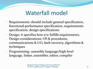 Unit iii software design and testing methods | PPTX