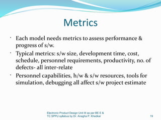 Unit iii software design and testing methods | PPTX