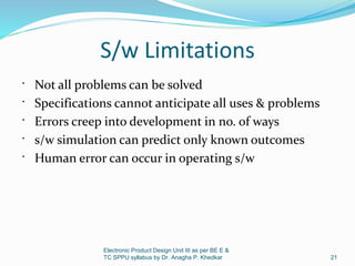 Unit iii software design and testing methods | PPTX
