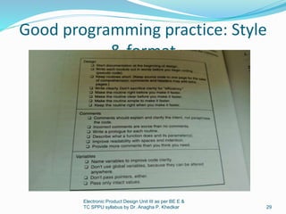 Unit iii software design and testing methods | PPTX