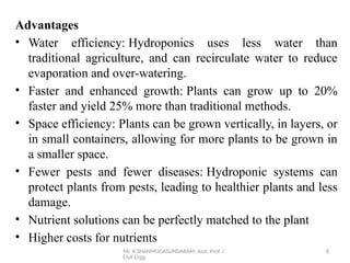UNIT III - SOIL LESS CULTIVATION FOR UA.pptx