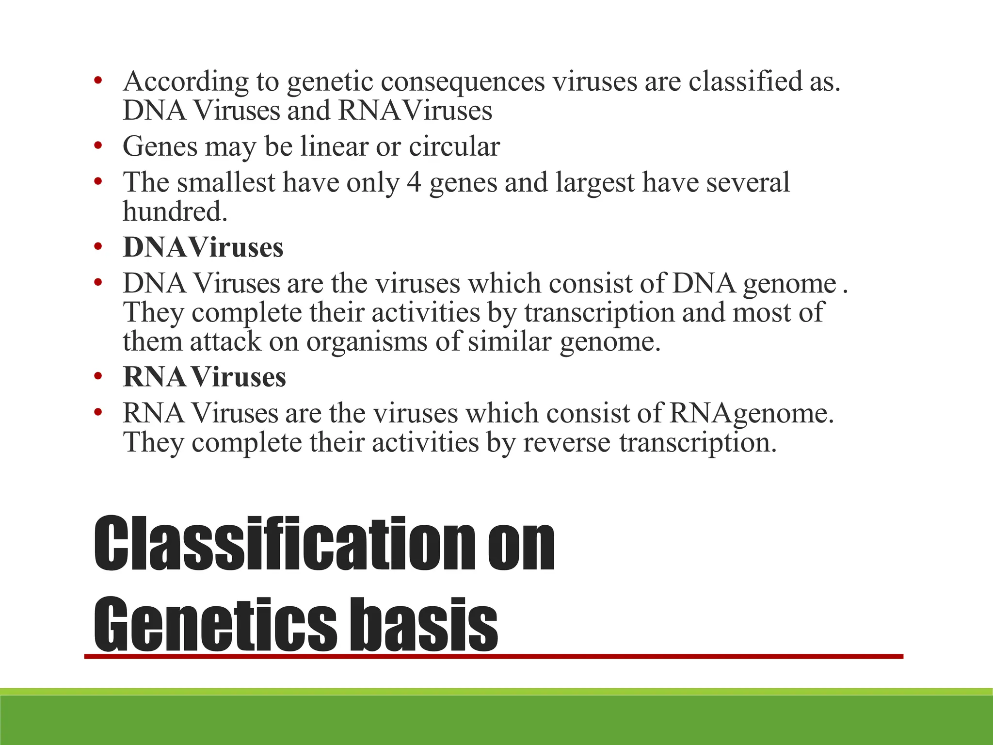 morphology of virus and classification.. | PPTX