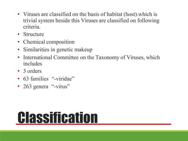 morphology of virus and classification.. | PPTX