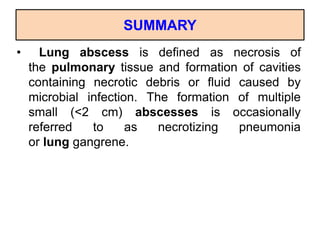 Unit III 2. Lung Abscess.ppt