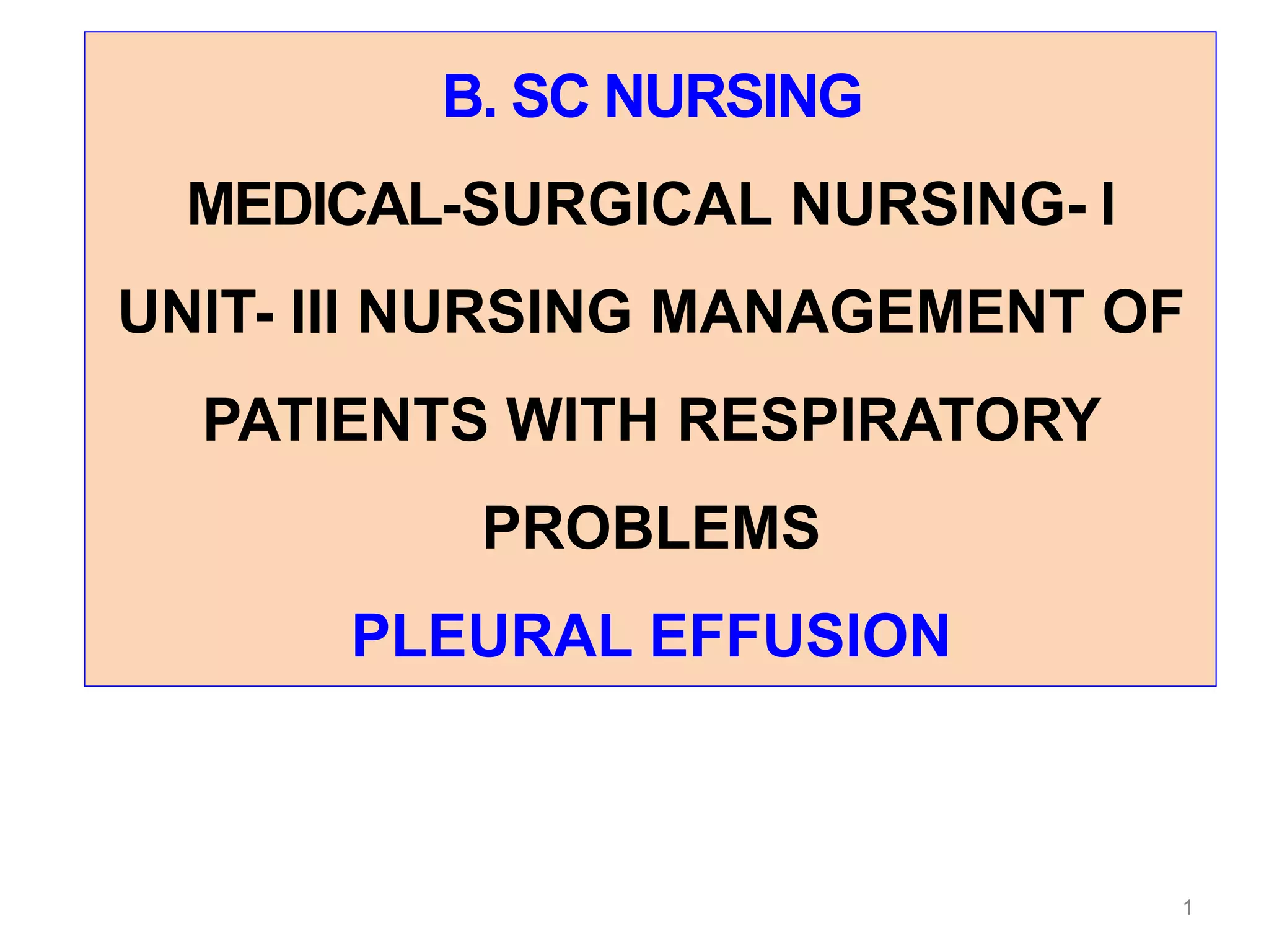 Unit III 3. Pleural Effusion.ppt
