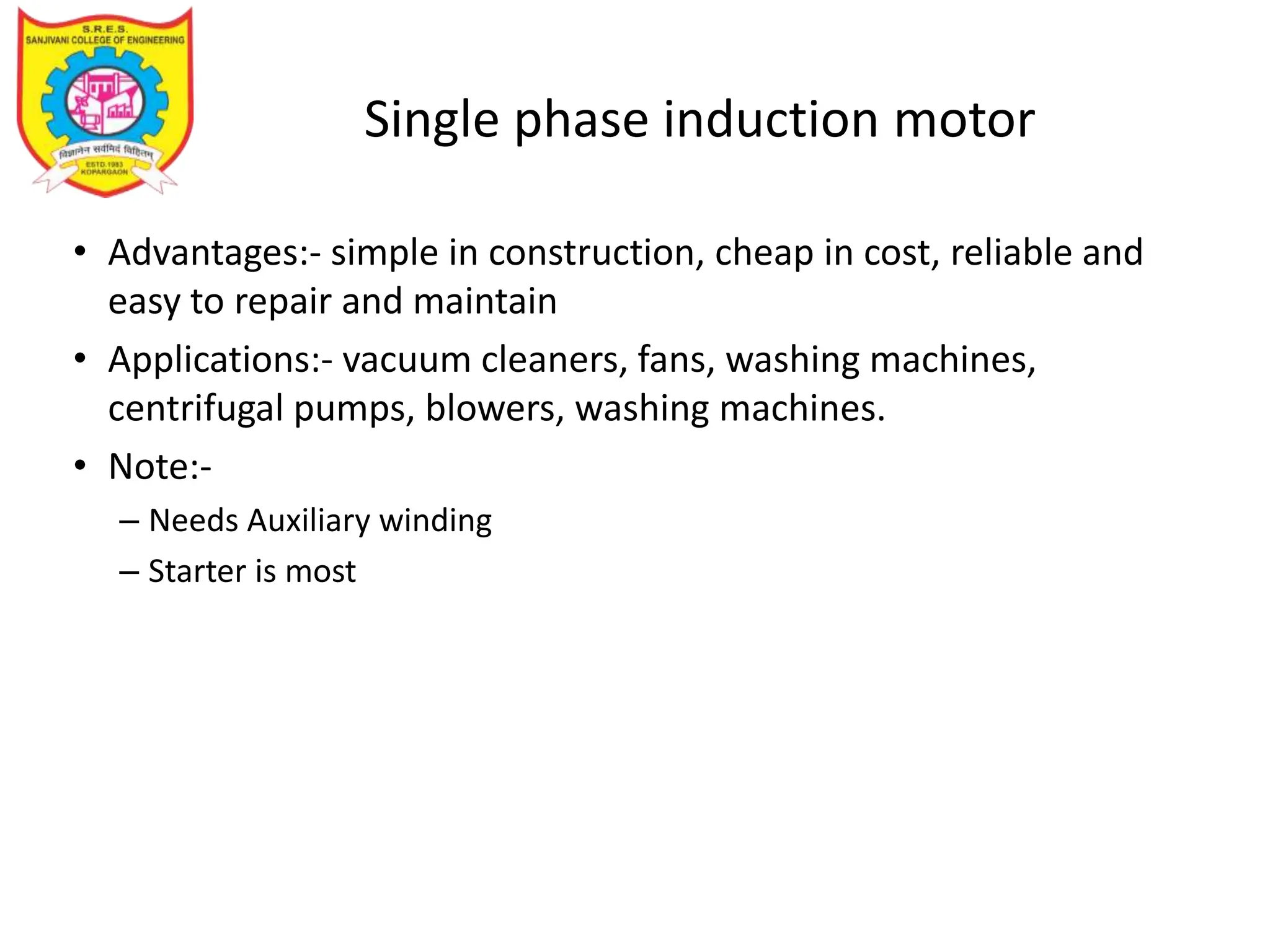 Principles of AC Machines.It include Transformer and Three phase ...