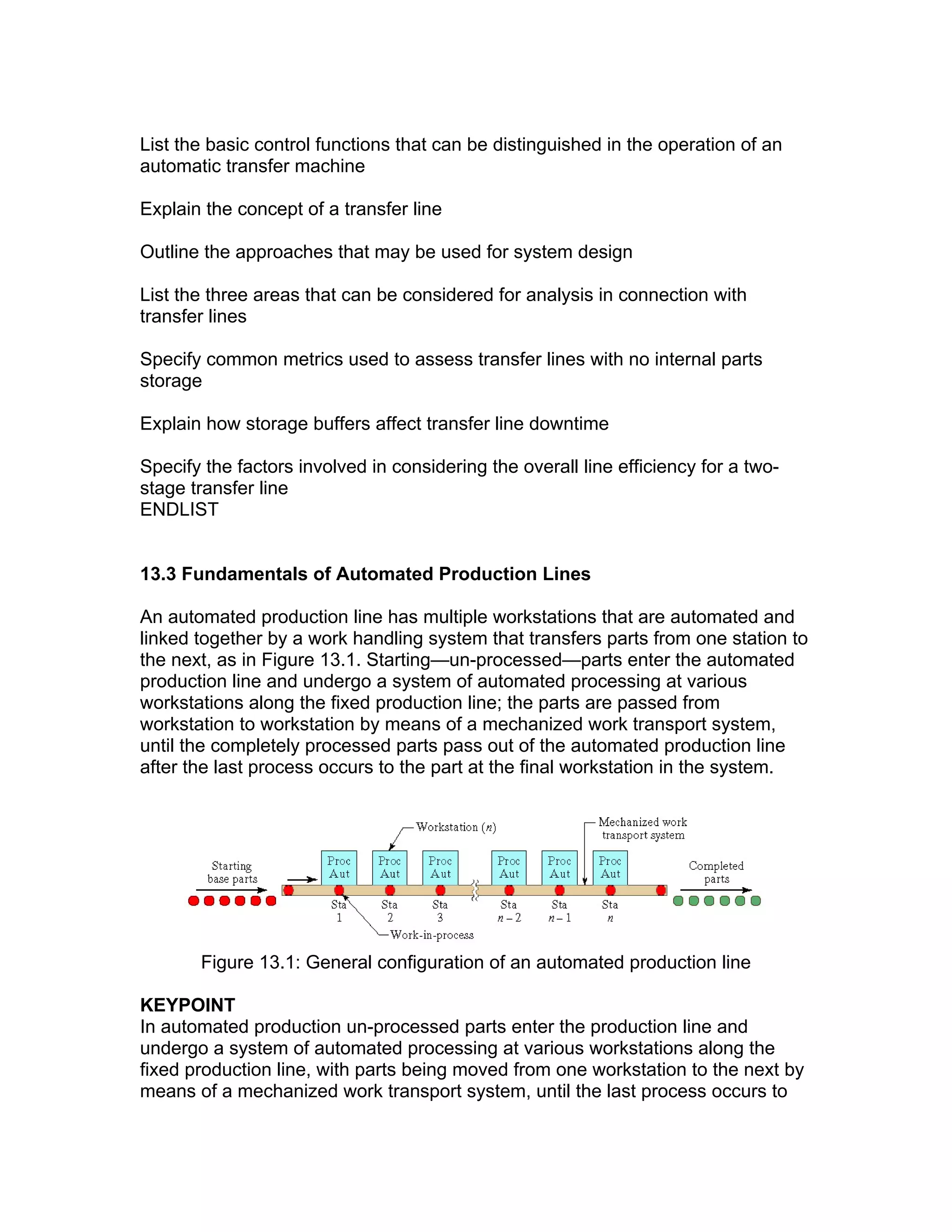 Automated Production Lines Pdf Robotics Technology And Computing