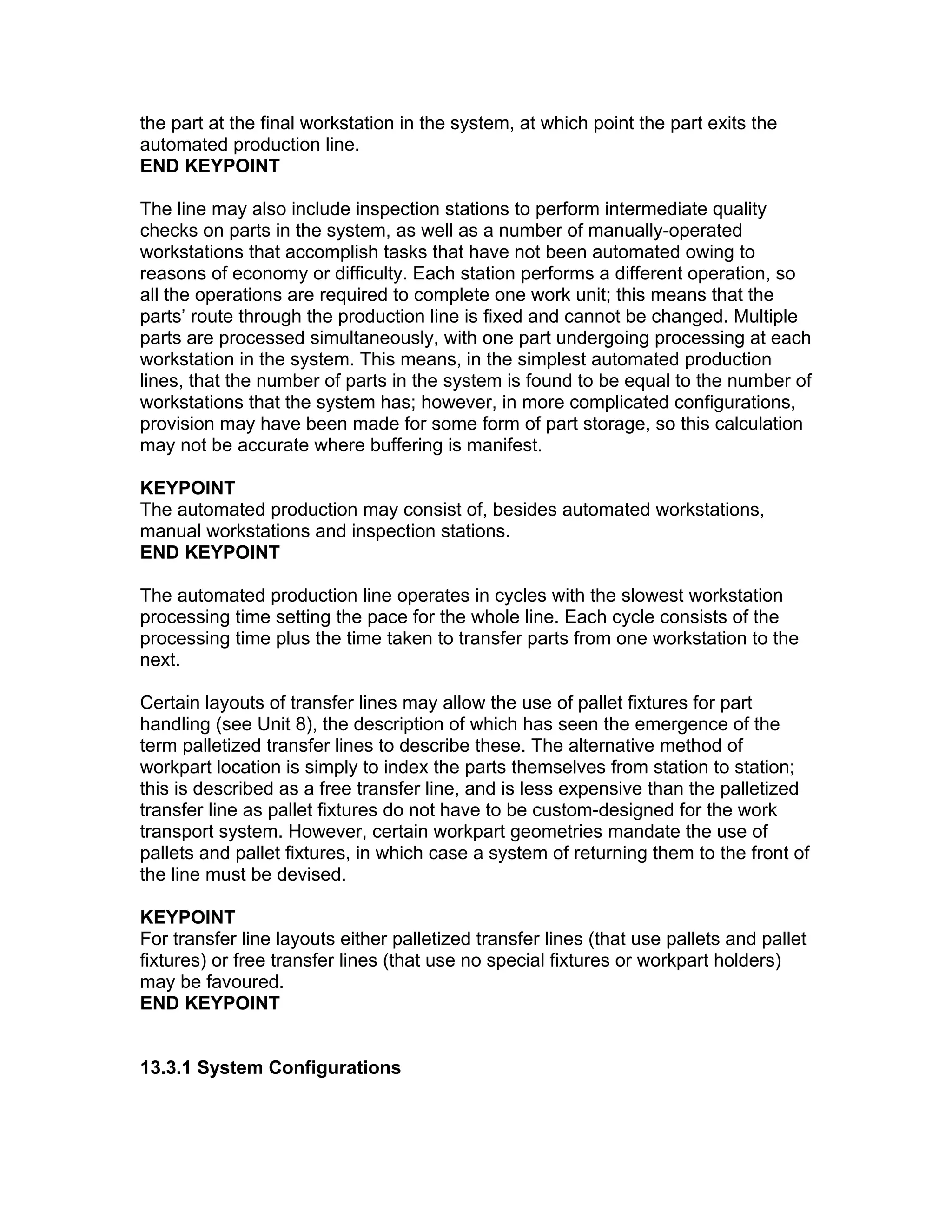 Automated Production Lines Pdf Robotics Technology And Computing