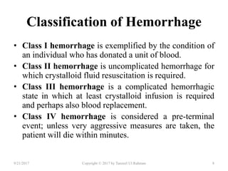 Unit III (b) Hemorrhage and its nursing and medical management.pdf