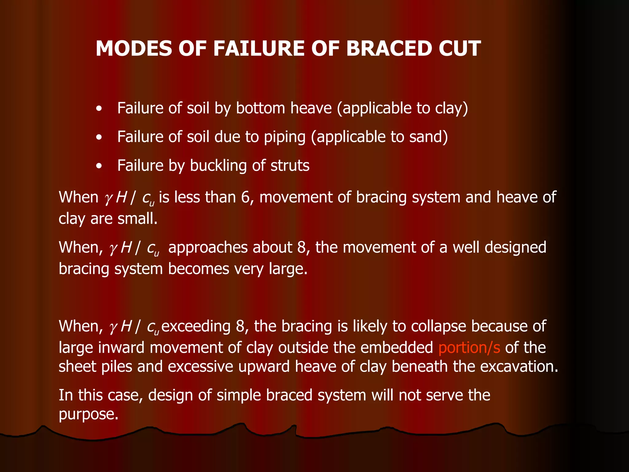 Unit iii braced_cuts | PPT
