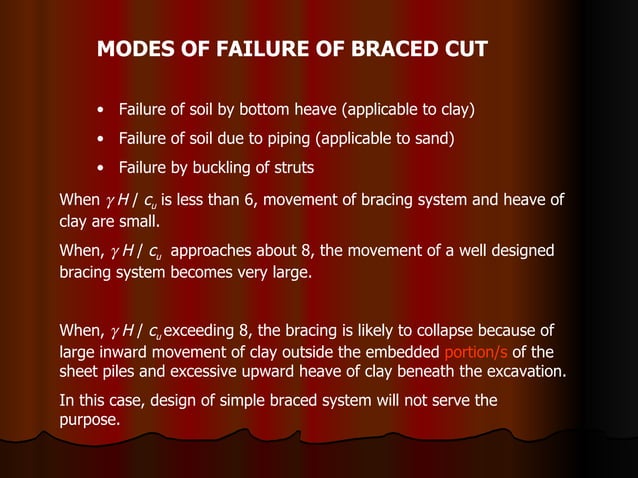 Unit iii braced_cuts | PPT | Geology | Science