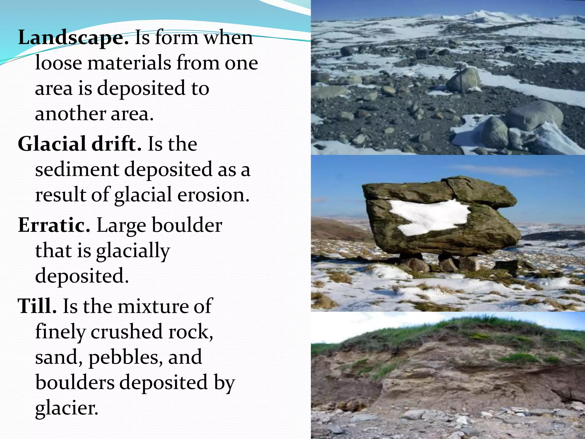 Unit III chapter 13 (glaciers and ice ages) | PPTX | Geology | Science