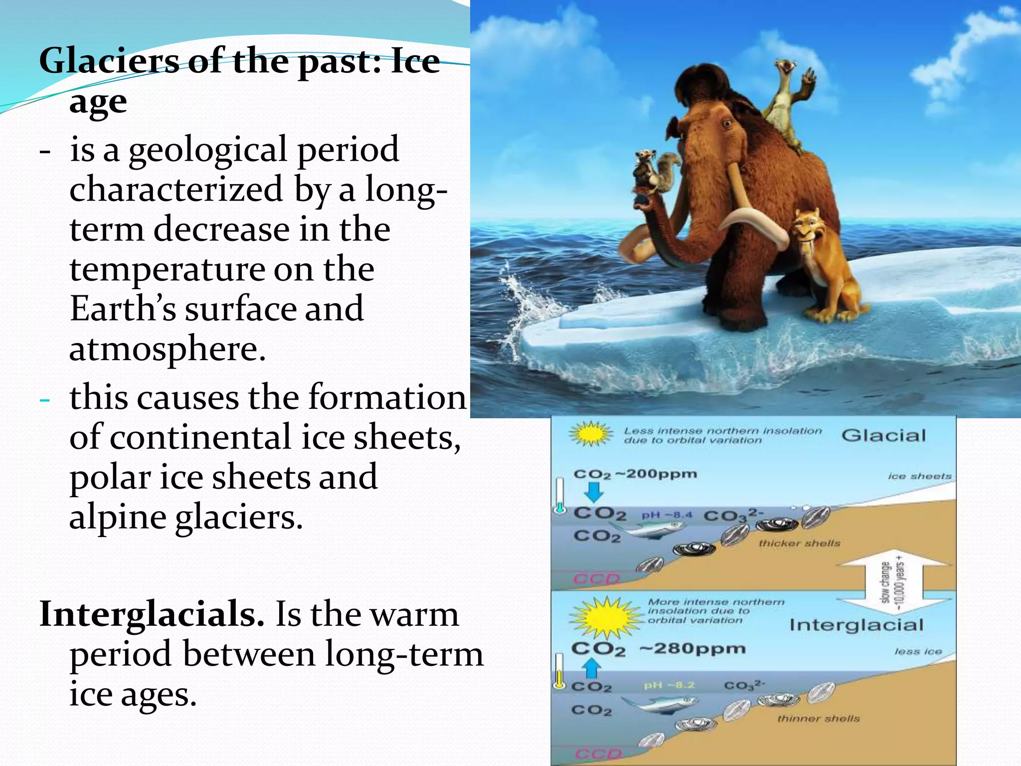 Unit III chapter 13 (glaciers and ice ages) | PPTX | Geology | Science