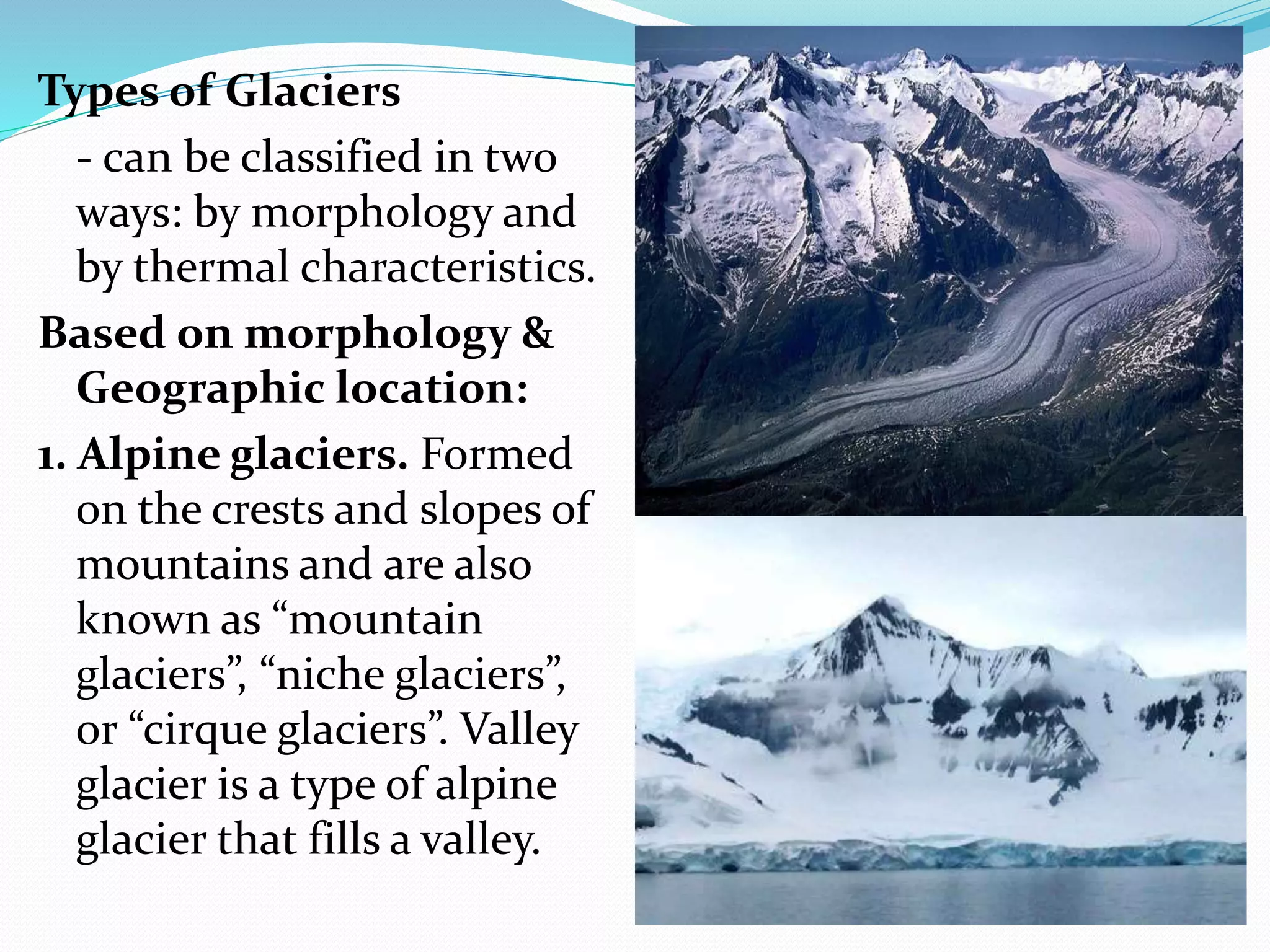 Unit III chapter 13 (glaciers and ice ages) | PPTX | Geology | Science