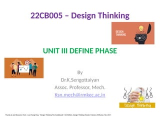 design thinking presentation UNIT III DT -.pptx