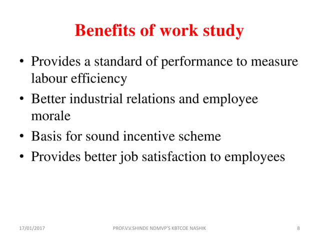 Industrial Engineering (Method Study and Work study) | PDF