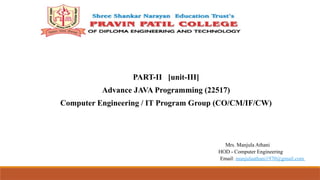UNIT III Event Handling of the car j.pptx