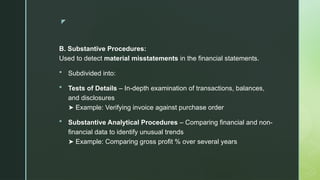 Audit evidence, procedures, Sources of evidence.pptx