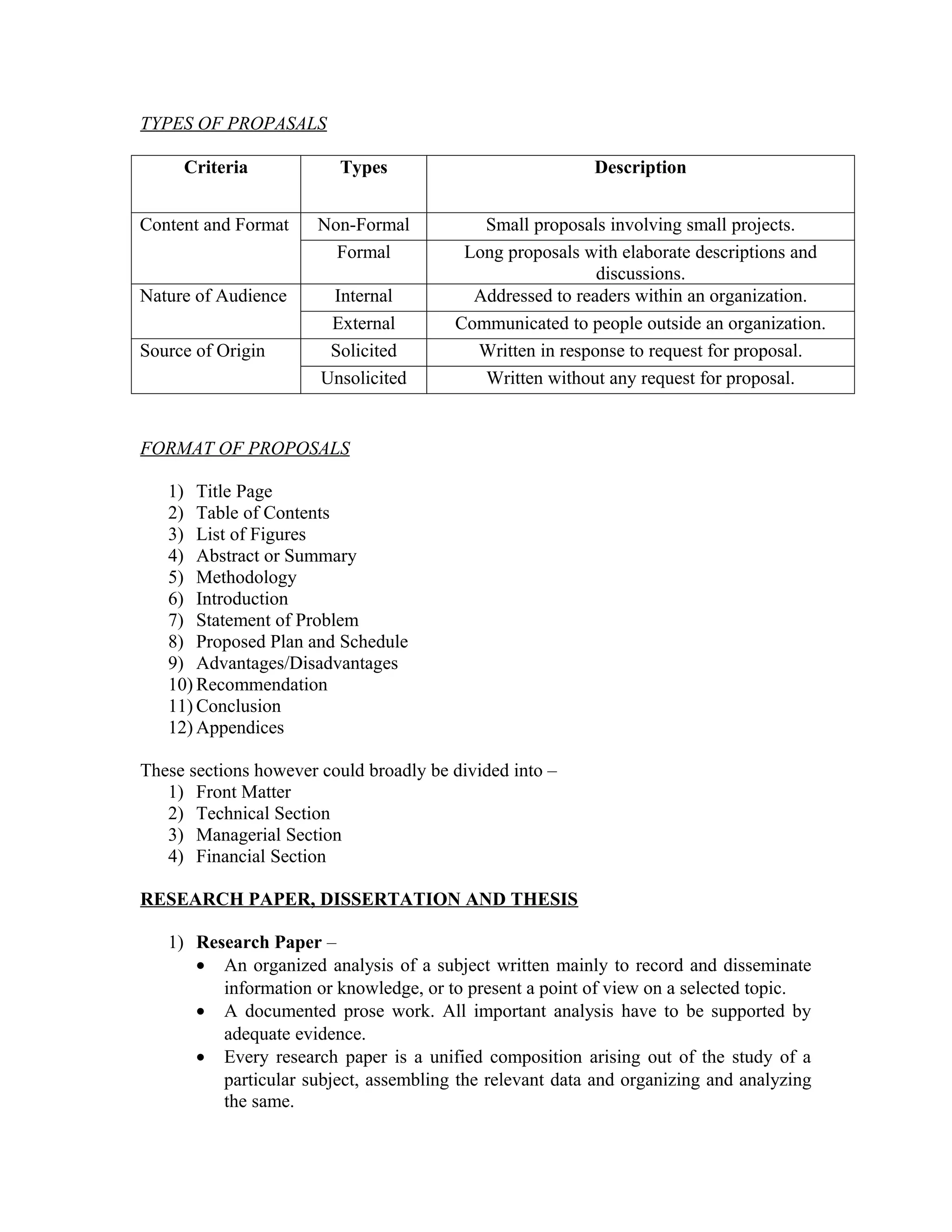 Unit–iii – forms of technical communication | PDF