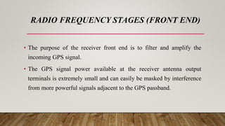 Unit III GPS Receivers and Errors | PDF