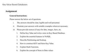 Unit III Key-Value Based Databases in nosql.pptx | Databases | Computer Software and Applications
