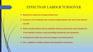 labour cost | PPTX