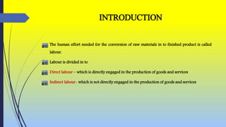 labour cost | PPTX
