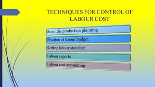 labour cost | PPTX