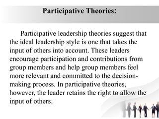 Unit III Leadership theories and styles .pptx
