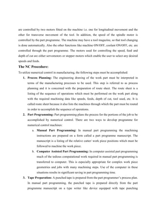 Unit III Learning Material NUMERIC CONTROL | PDF | Computer Peripherals | Computing