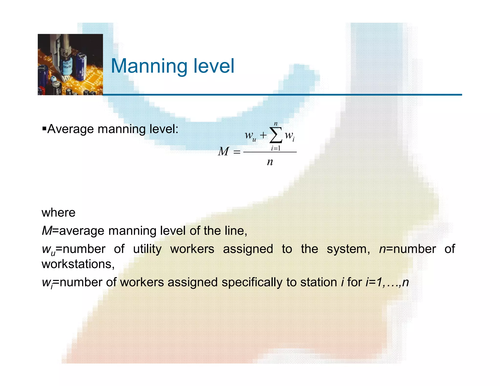 Manual Assembly Lines | PDF