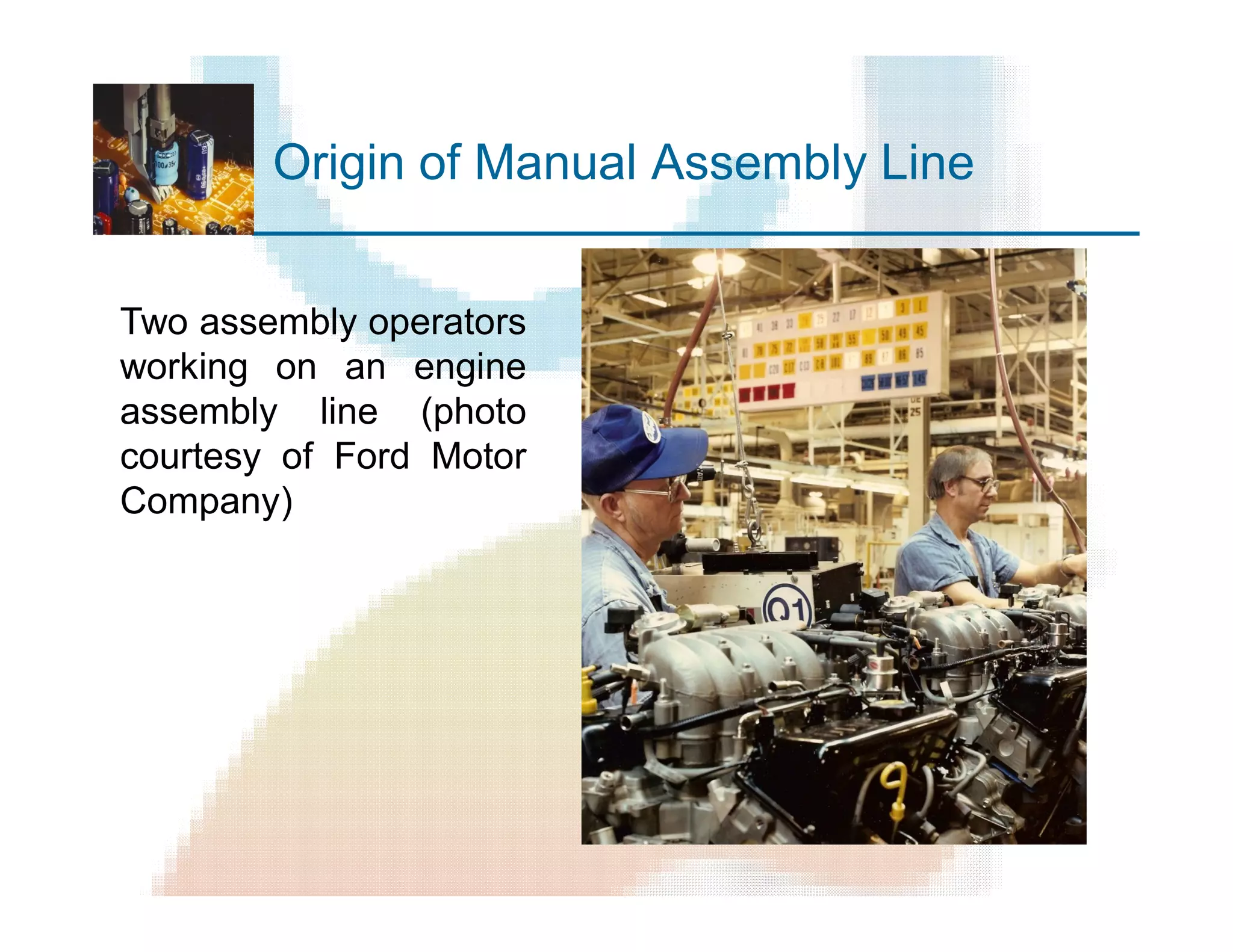 Manual Assembly Lines | PDF