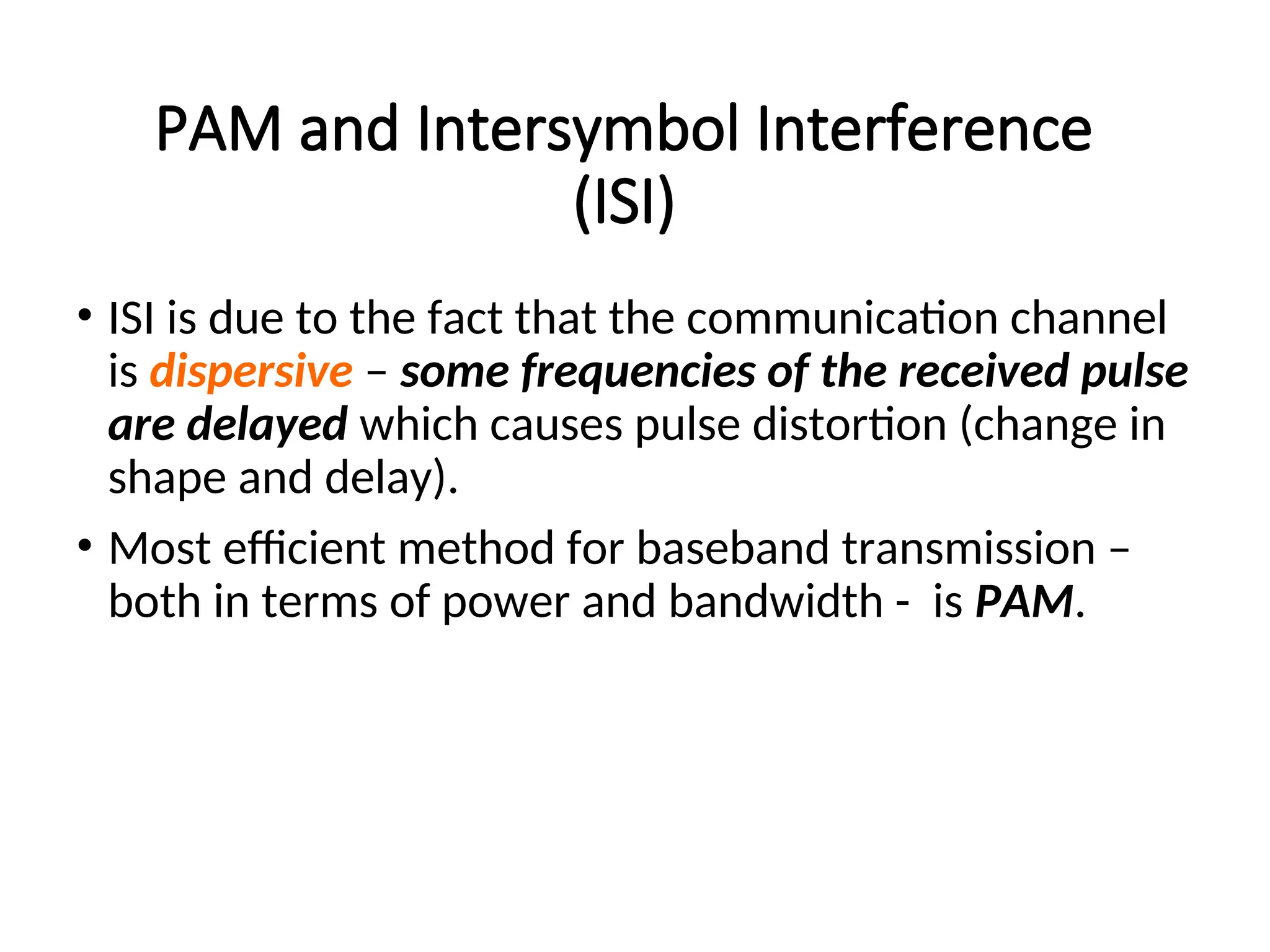 UNIT III MATCHED FILTER in communication systems.ppt
