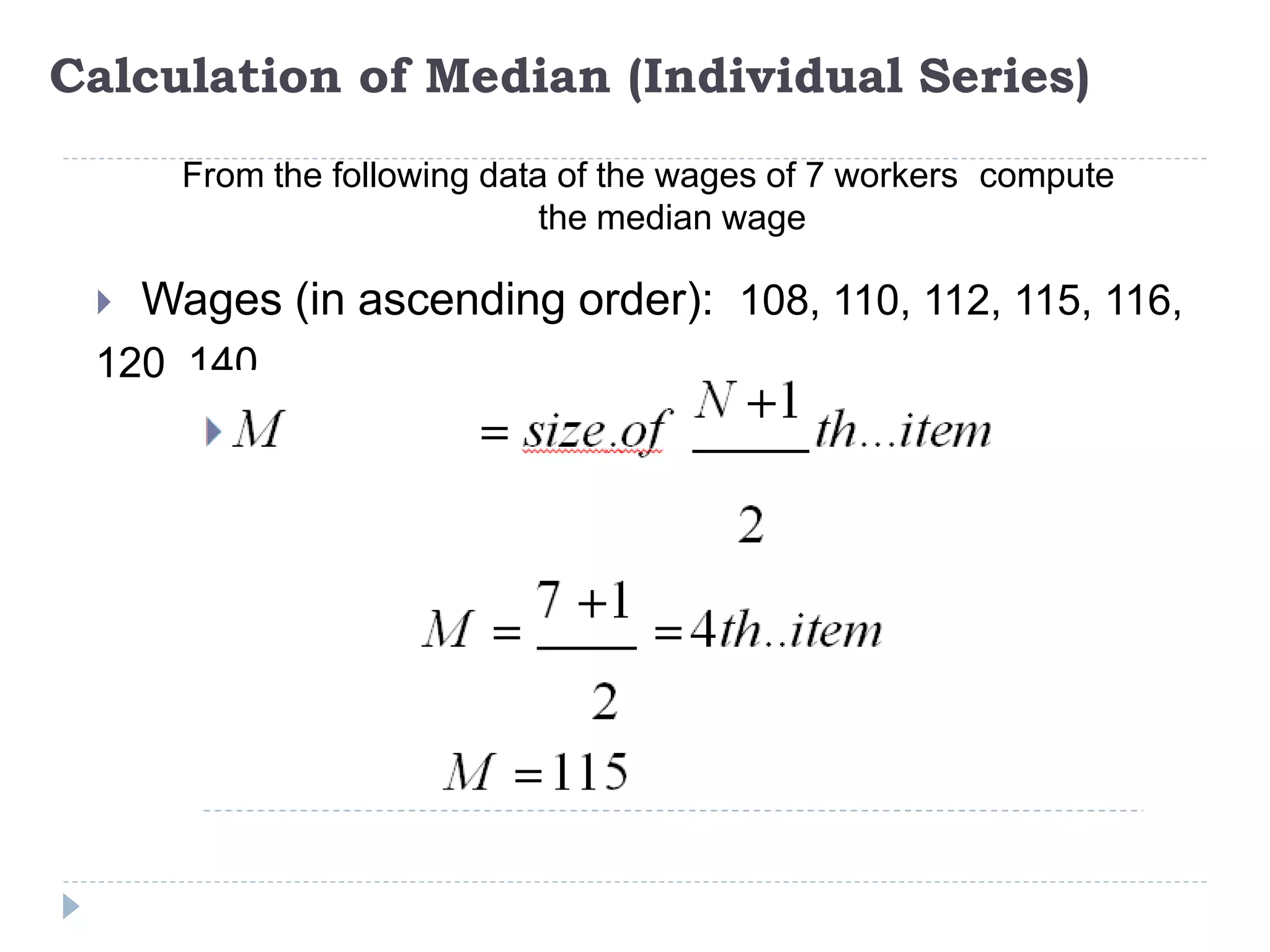 mean median mode | PPTX