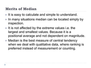 mean median mode | PPTX