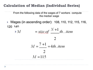 mean median mode | PPTX