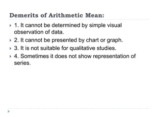 mean median mode | PPTX