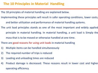 material handling systems | PDF