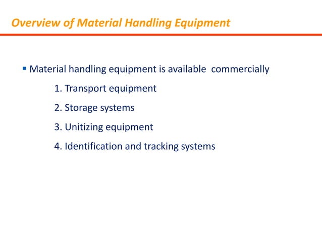 material handling systems | PDF